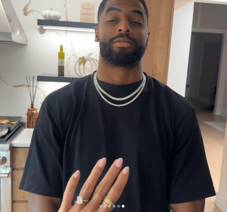 Giants star Darius Slayton engaged to track star girlfriend Anna Hall