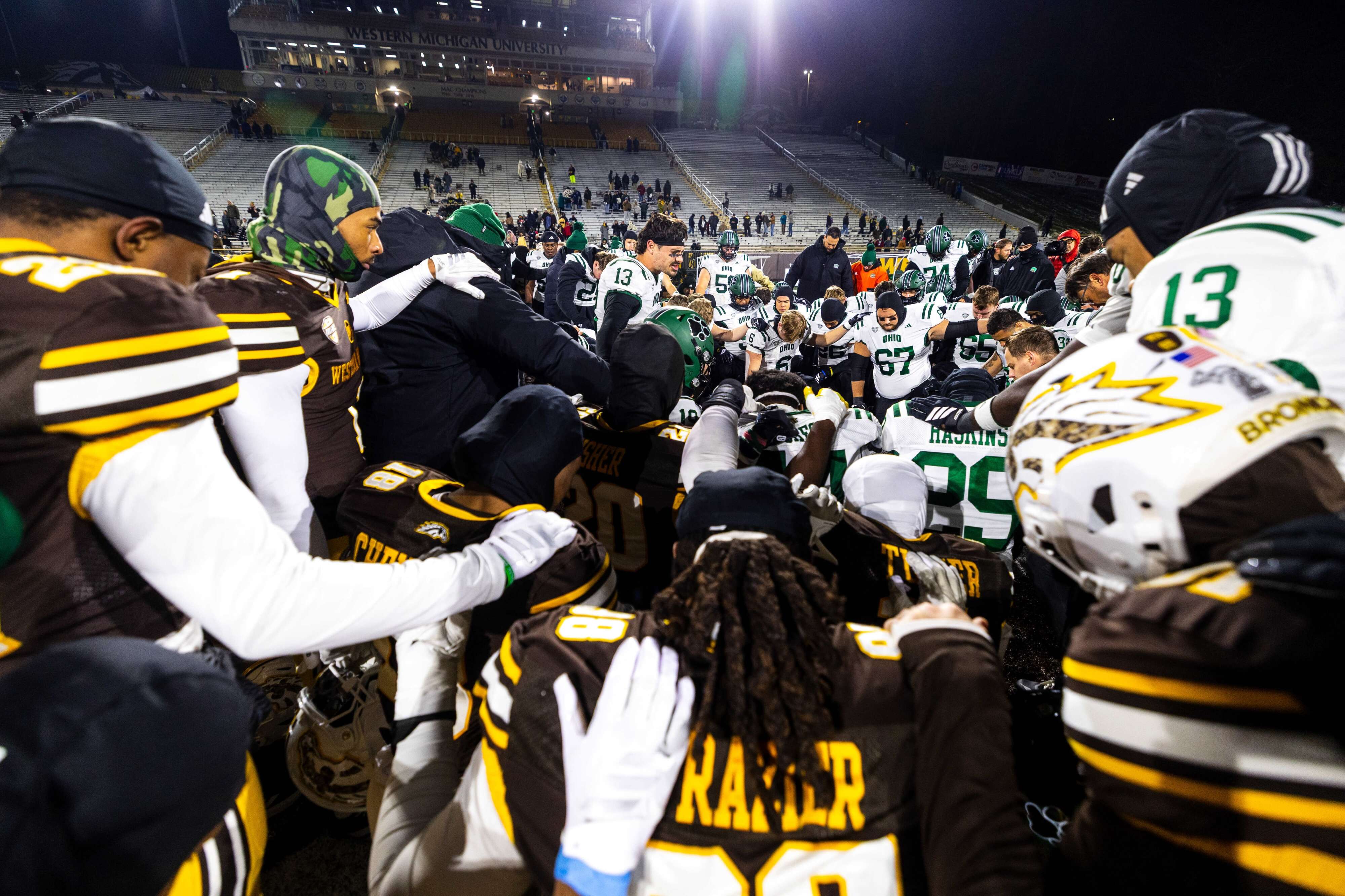 How WMU paid respects to former Bronco, NFL player, in game after his death