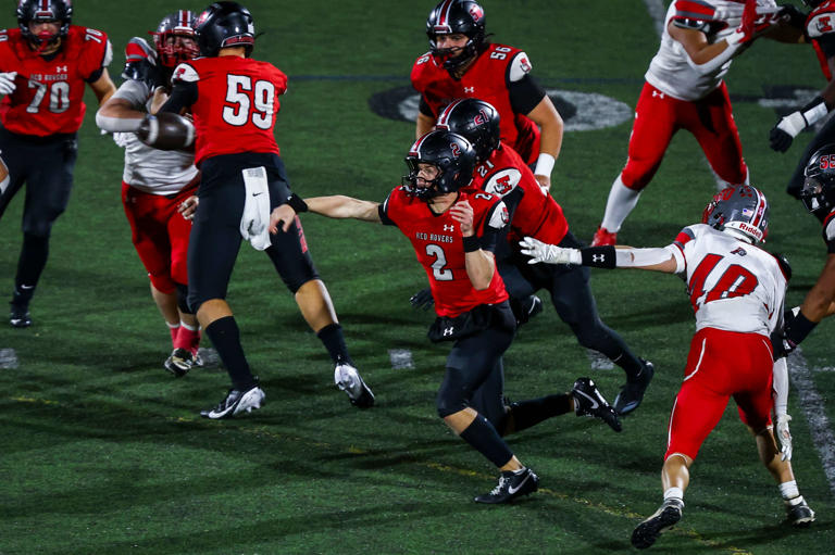 Top dawgs: Easton football wallops Parkland to win first district title ...