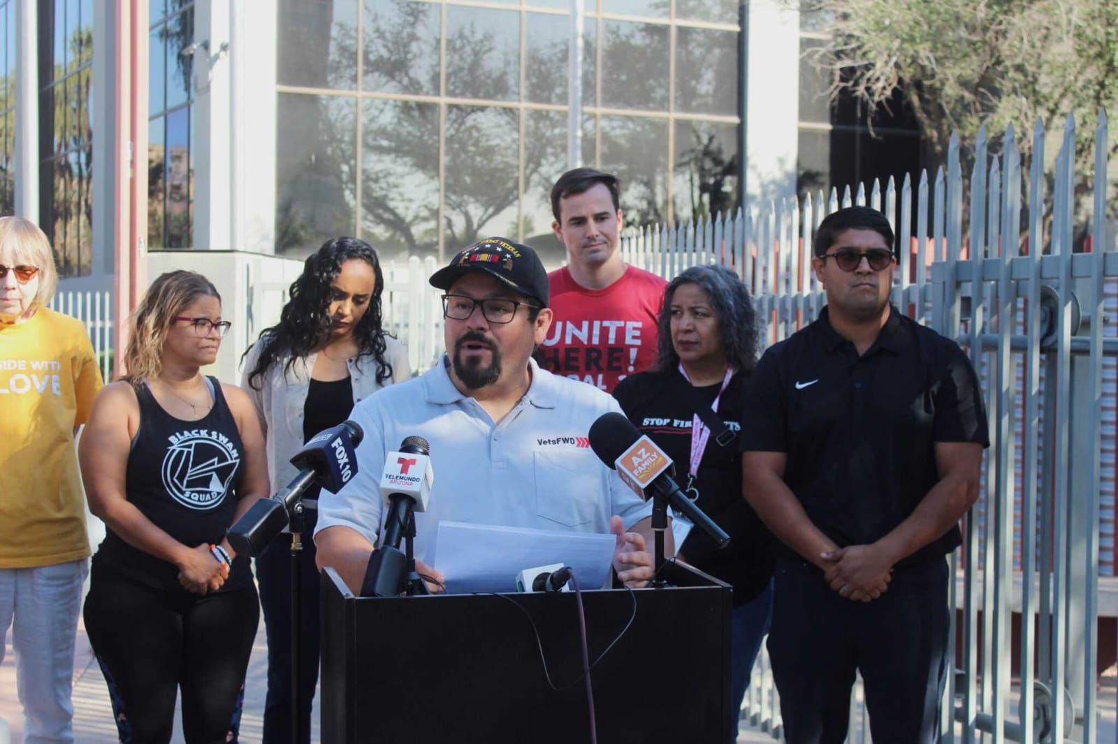 Anger as Purple Heart veteran is deported to an unknown location