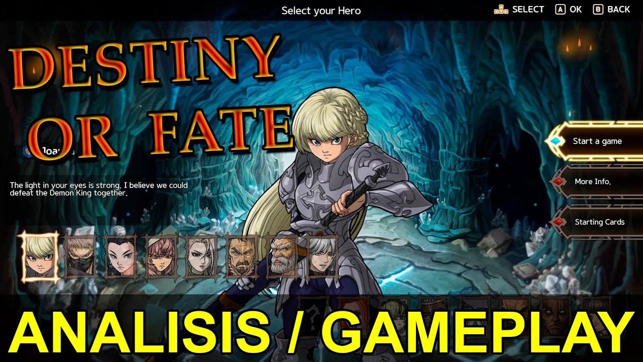 Destiny or fate - adictivo juego de cartas 2D | Gameplay español