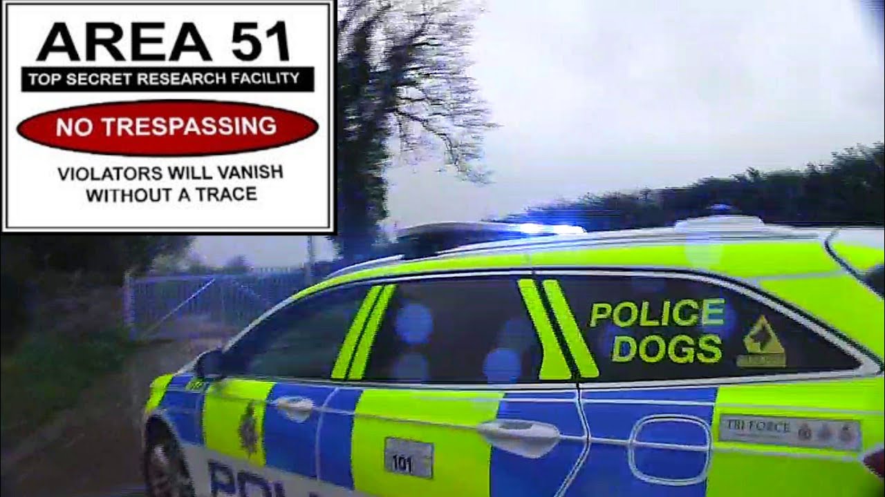 Storming UK Area 51 is no joke! Hunted down by MOD