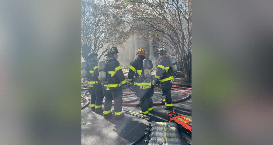 Massive fire erupts at historic building in downtown Wilmington