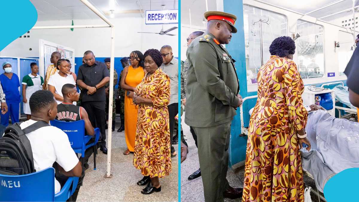 Prof Jane Naana Opoku-Agyemang visits El-Wak stampede victims