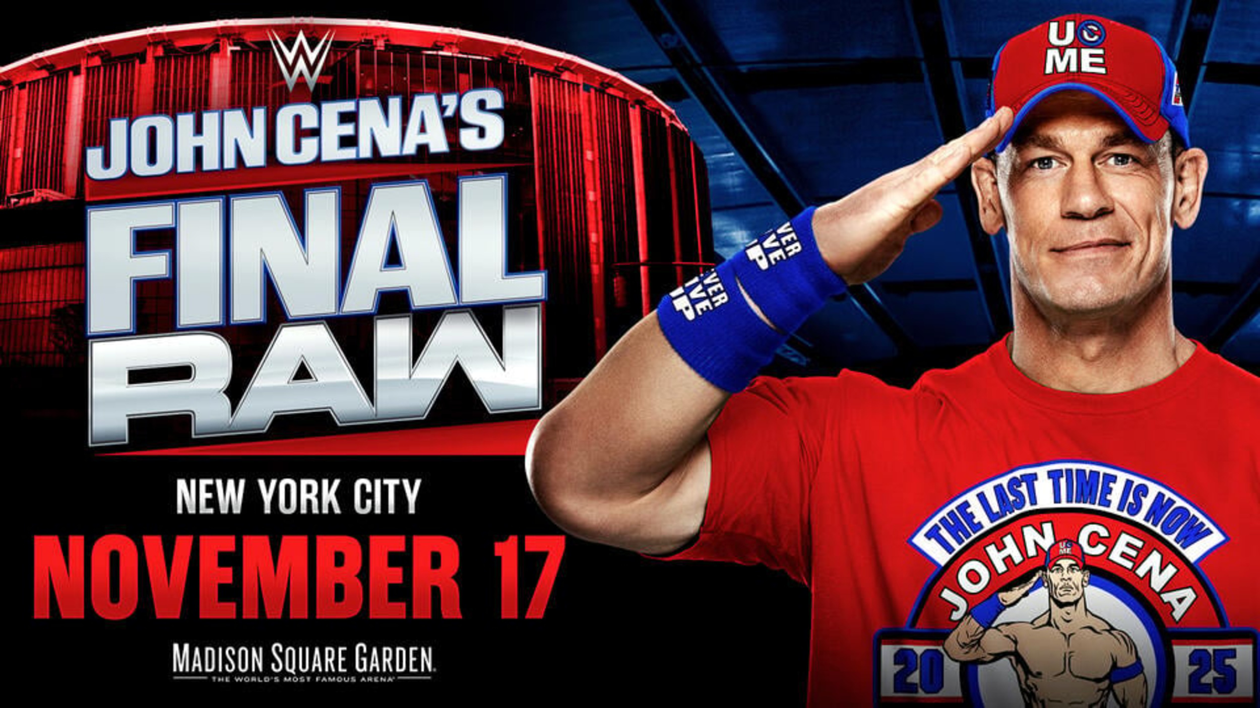 Preview: WWE Raw (11/17/25) – John Cena To Compete in Madison Square Garden