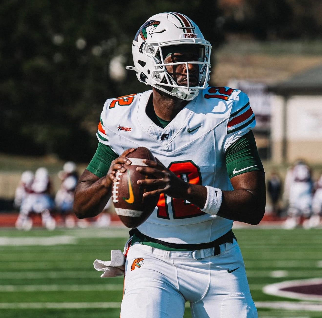 FAMU football trail at Alabama A&M 13-12 at halftime despite RJ Johnson ...