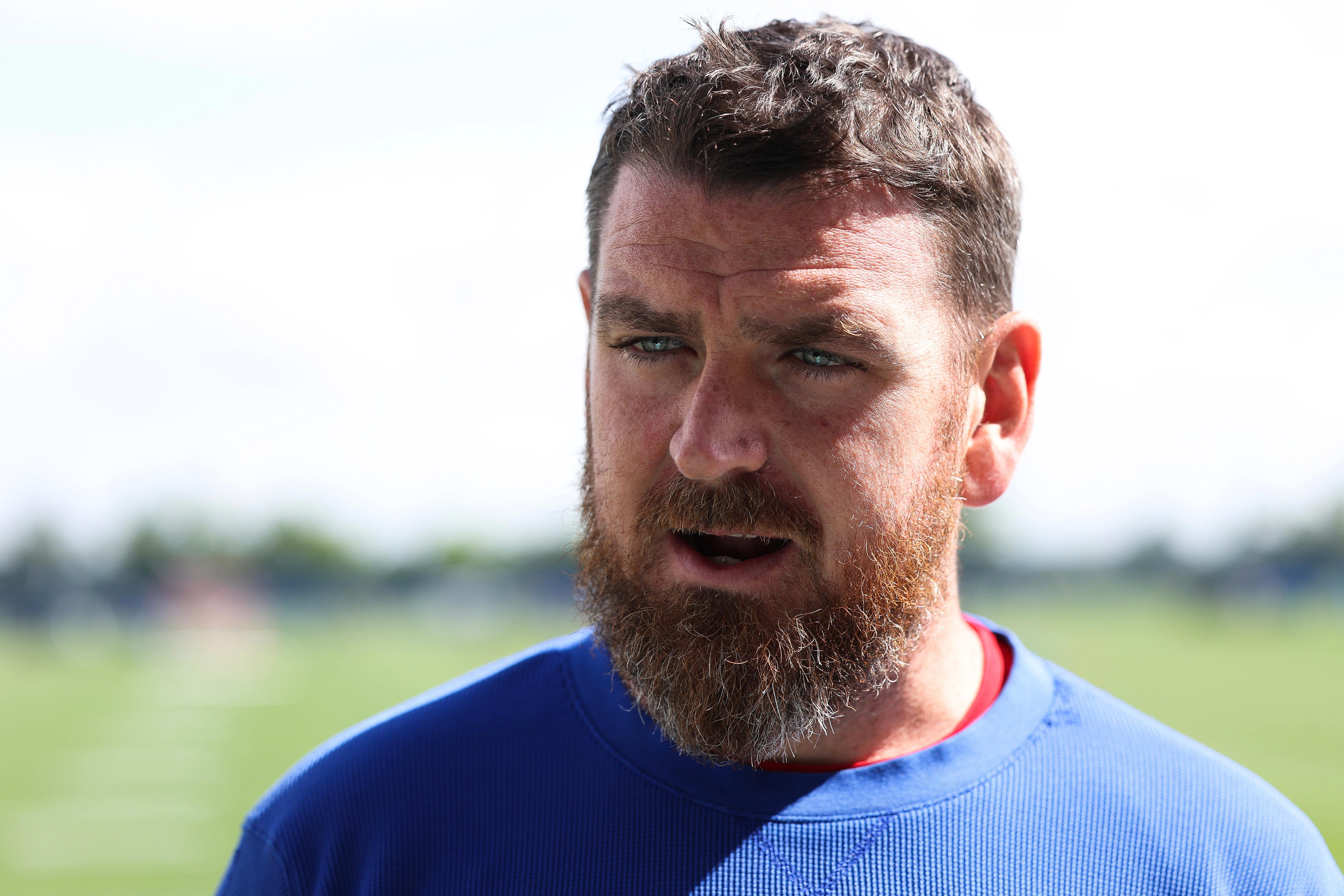 Tim Kelly hopes to 'take some stress off' New York Giants interim coach ...