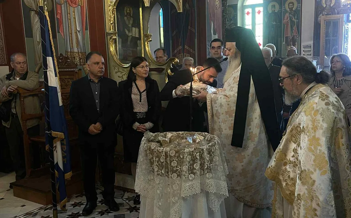 Οι Αρκάδες της Πάτρας τίμησαν τη μνήμη του Οσίου Νείλου του Μυροβλύτου ΦΩΤΟ