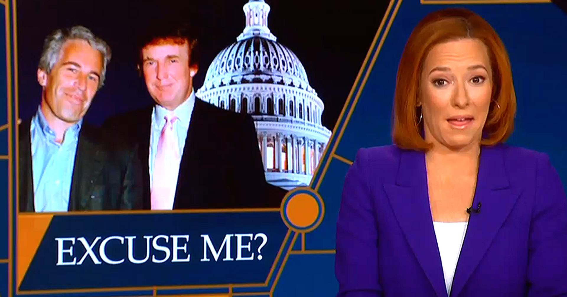 MSNBC’s Jen Psaki Torpedoes Shocking Trump Fan Epstein Copes ...