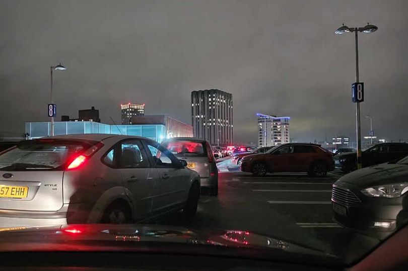 'We just want to go home!' rages woman trapped in Cabot Circus car park