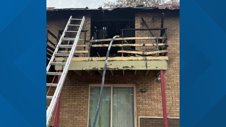 Lakewood apartment building fire leaves around 30 displaced