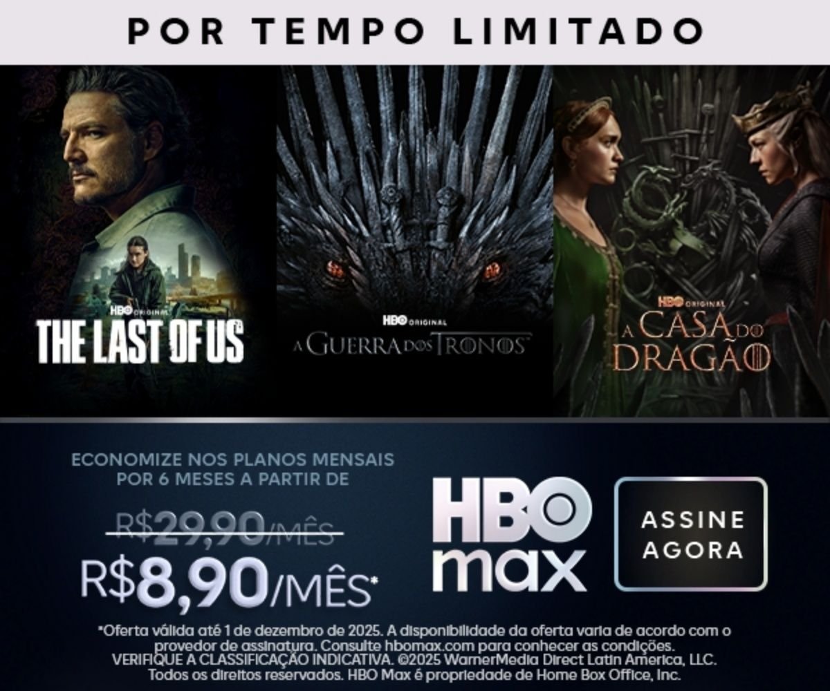 HBO Max faz promoção de Black Friday com descontos de até 70%! Veja os ...