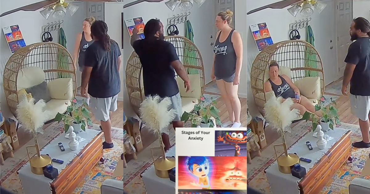 A TikTokker Made His Wife An Anxiety Chair So She Could Deal With Her ...