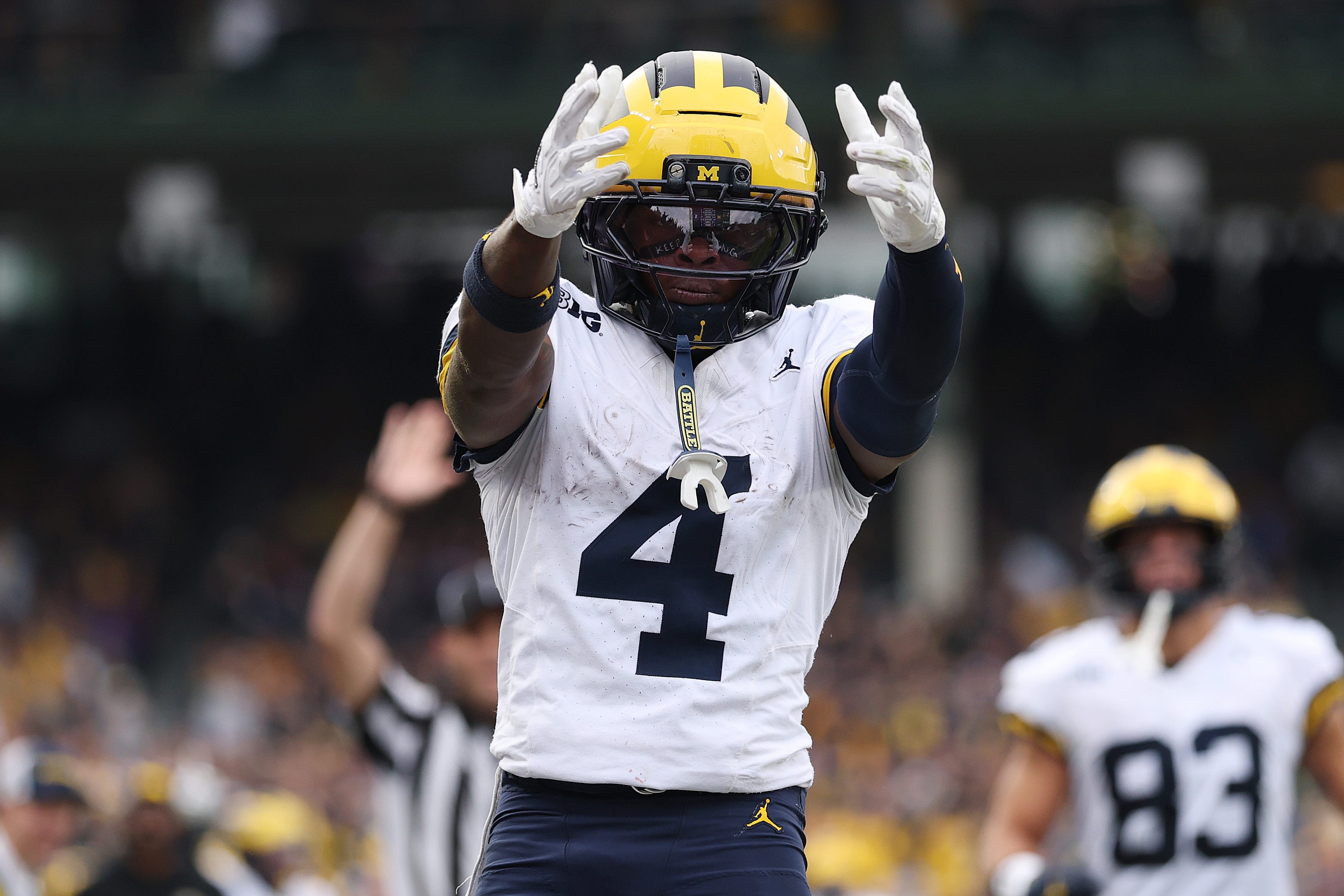 Andrew Marsh, Michigan football WR, to return in 2026
