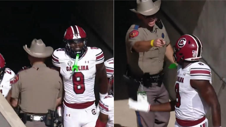 State Trooper at Texas A&M Game Has Awkward Confrontation With South ...