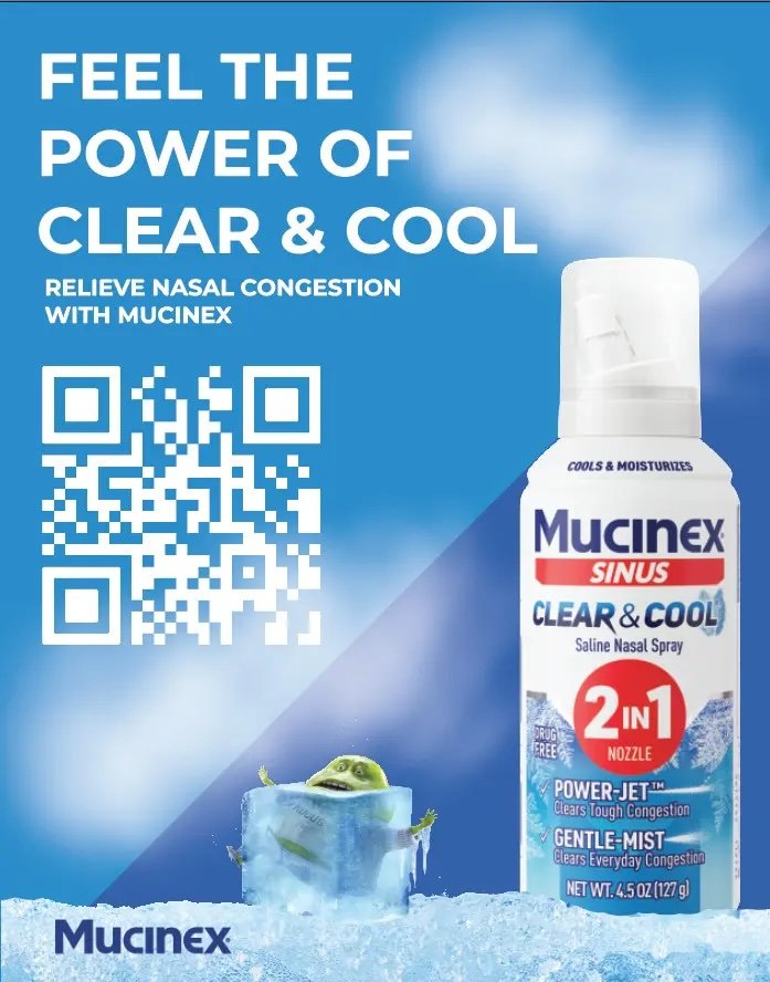 MUCINEX CLEAR & COOL 3D MURAL EXPERIENCE, NYC