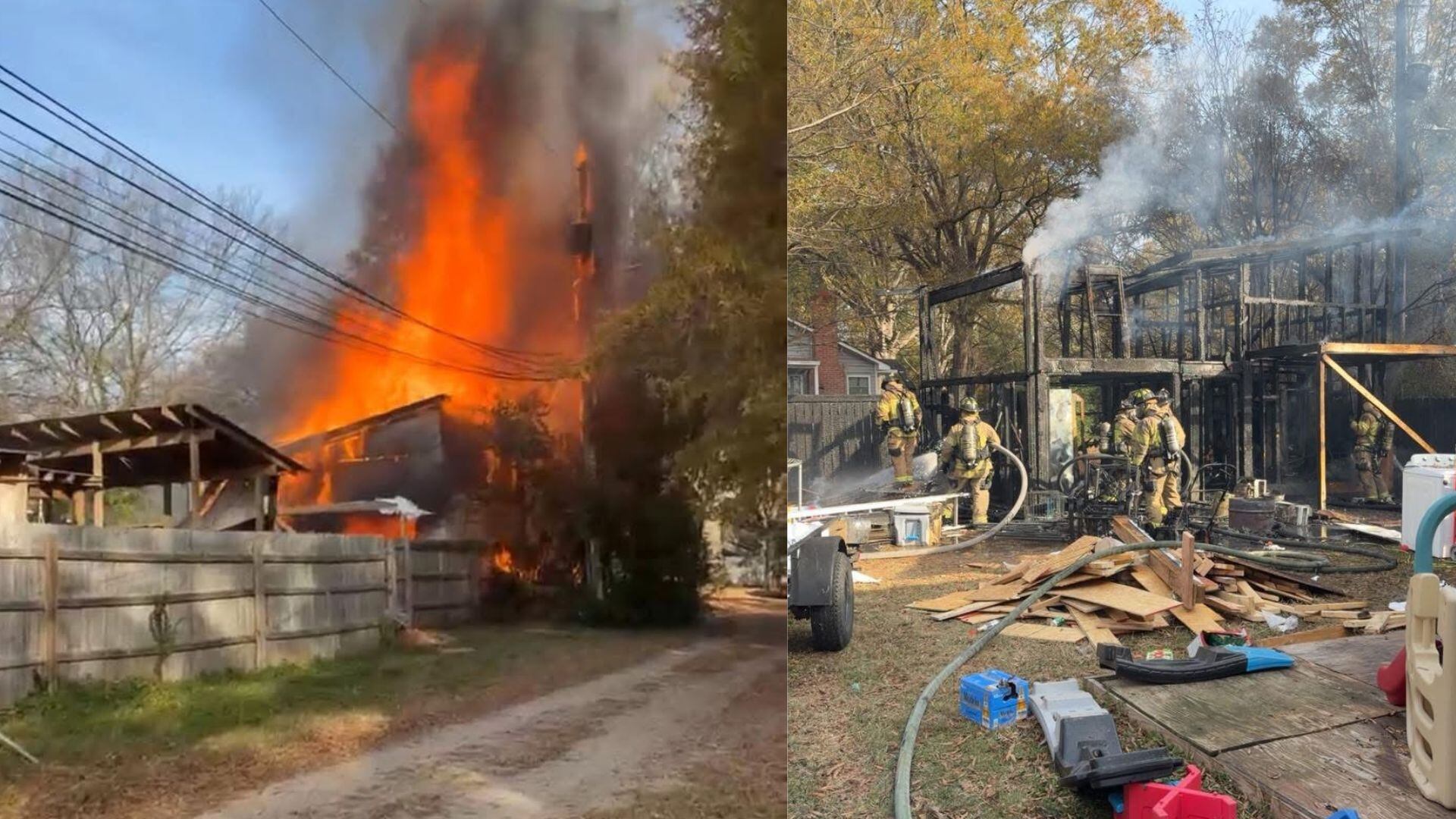 No injuries reported in Concord structure fire, officials say