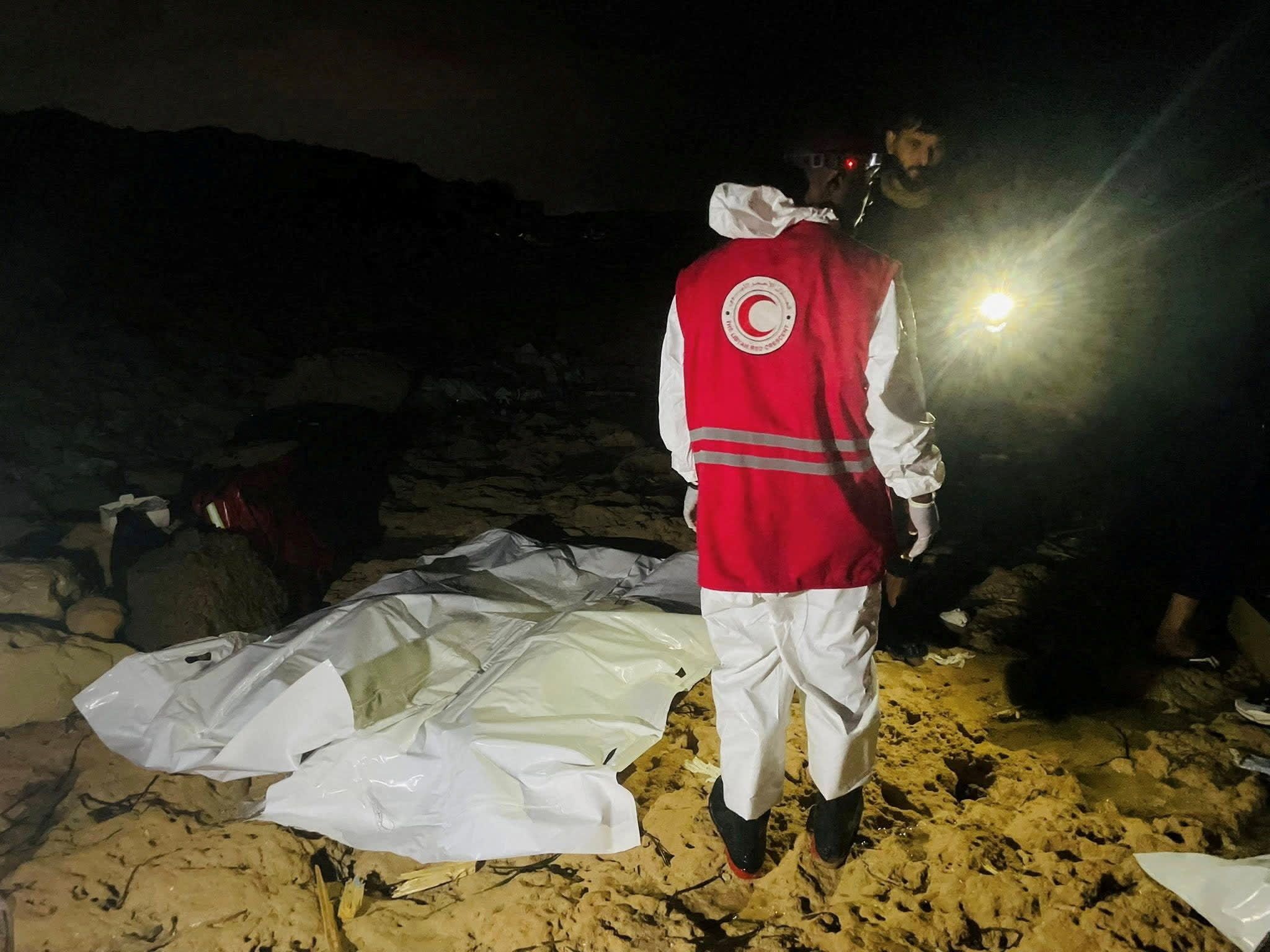 At least four dead as two migrant boats capsize off Libya's coast, Red ...