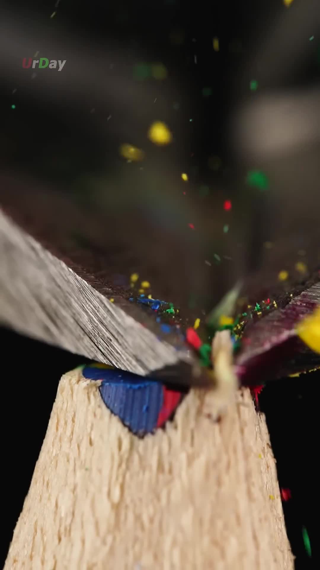 Pencil cutting in macro #urday #closeup