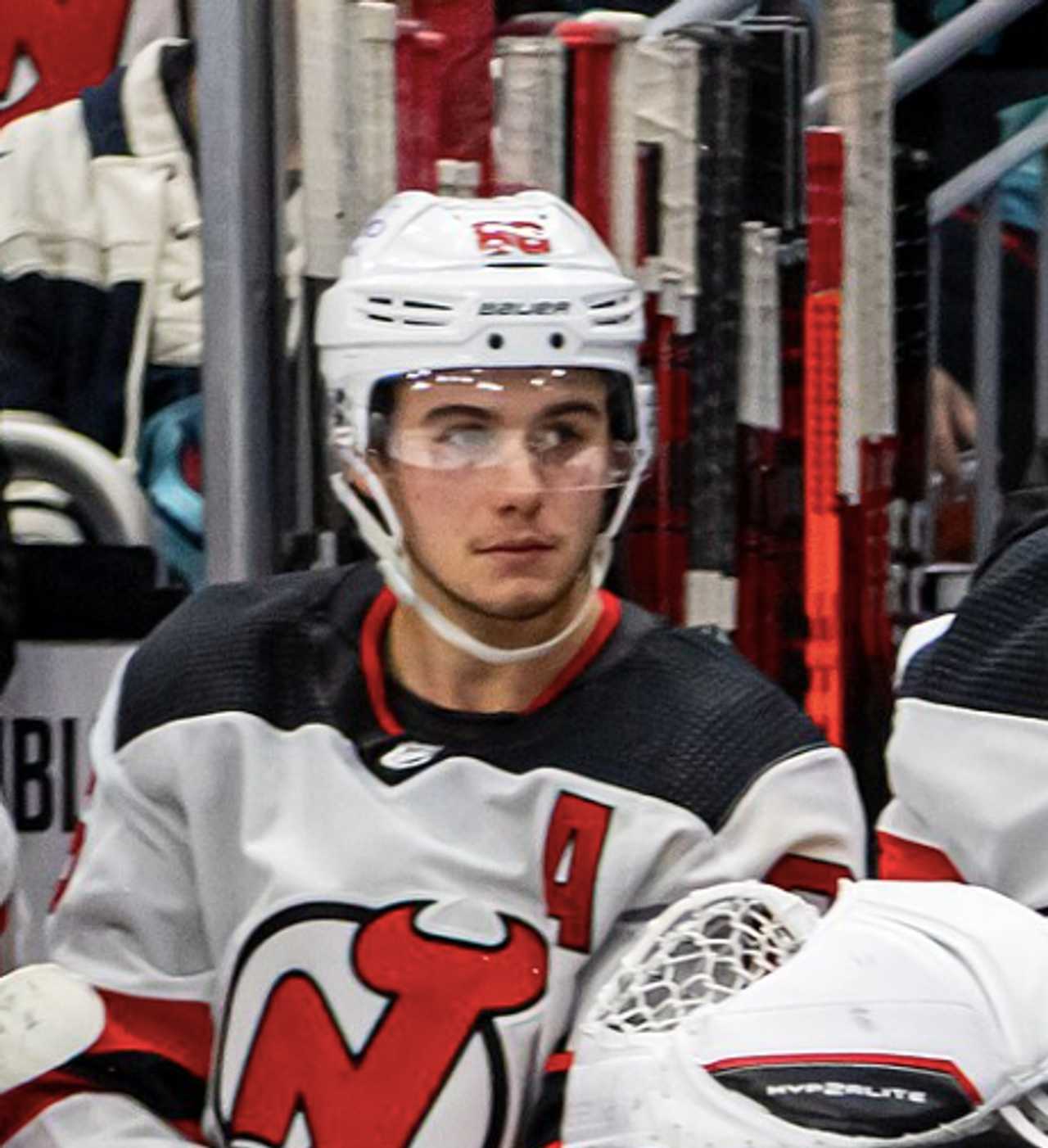 NJ Devils' Jack Hughes Recovers With Finger Injury
