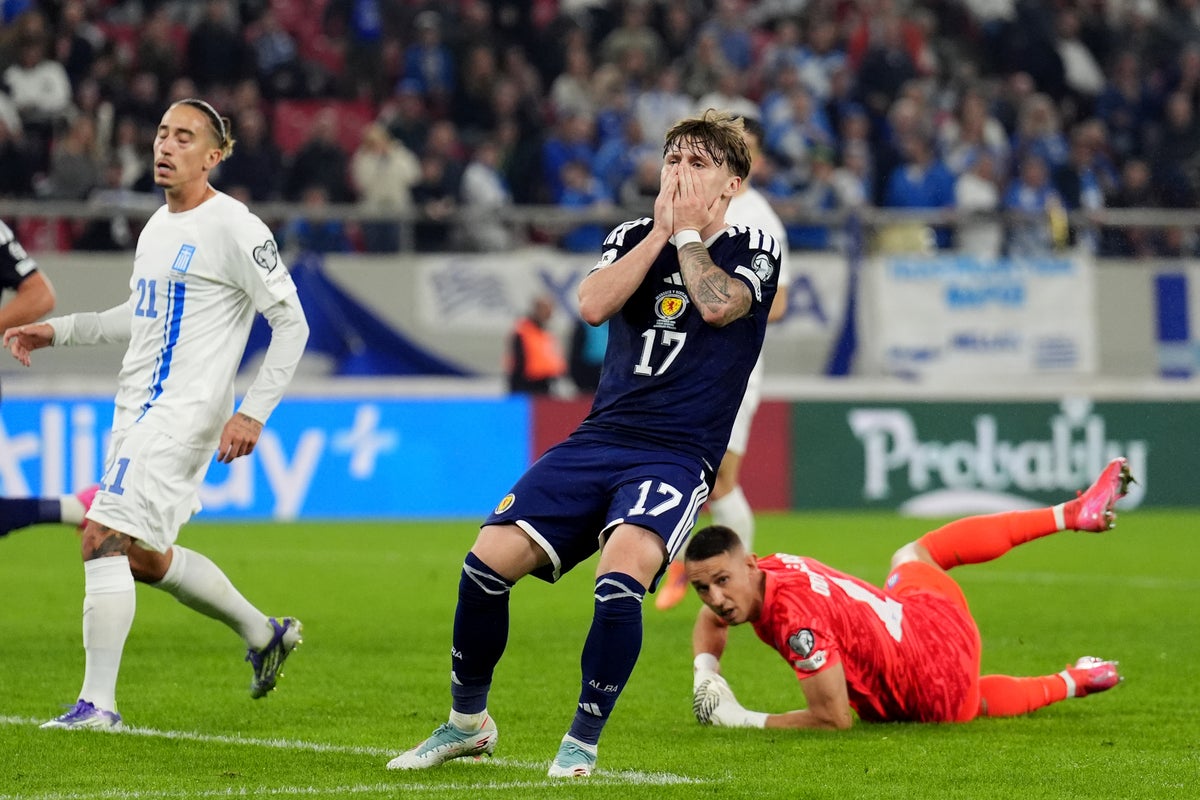 Scotland lose but Belarus shock Denmark to keep World Cup group alive