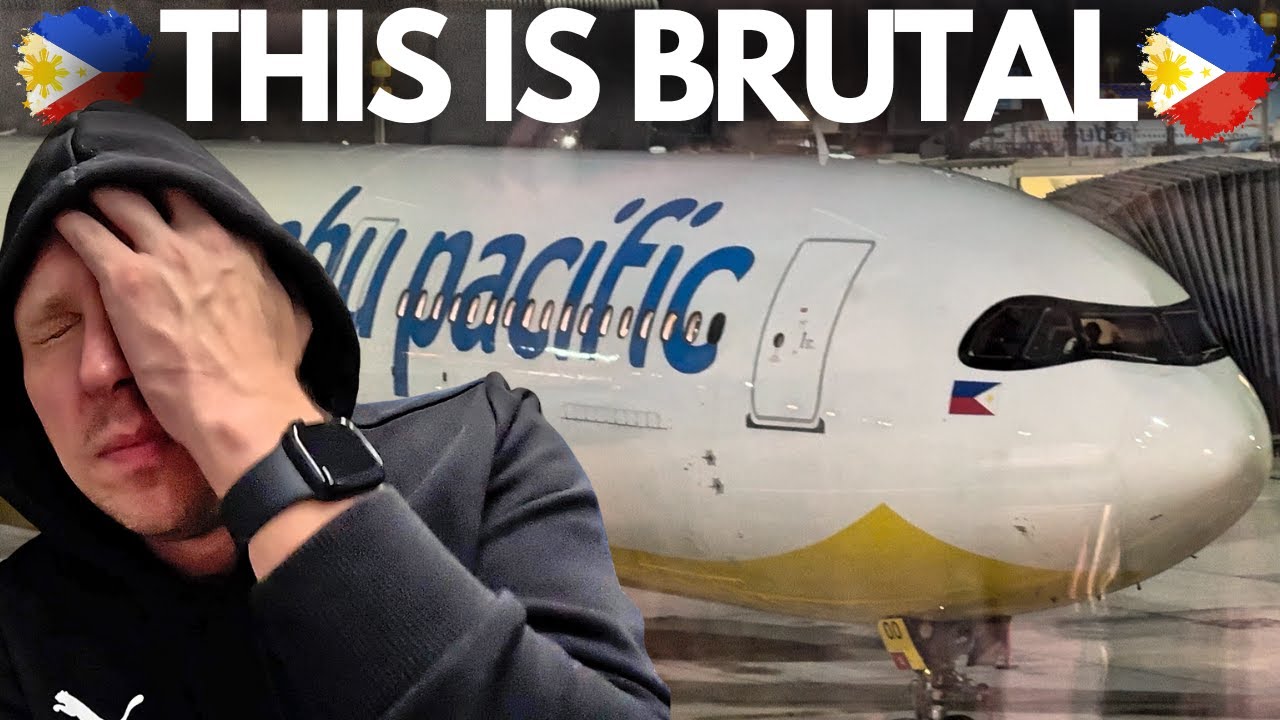 Brutally CROWDED! Philippines 460 Seater Airbus!