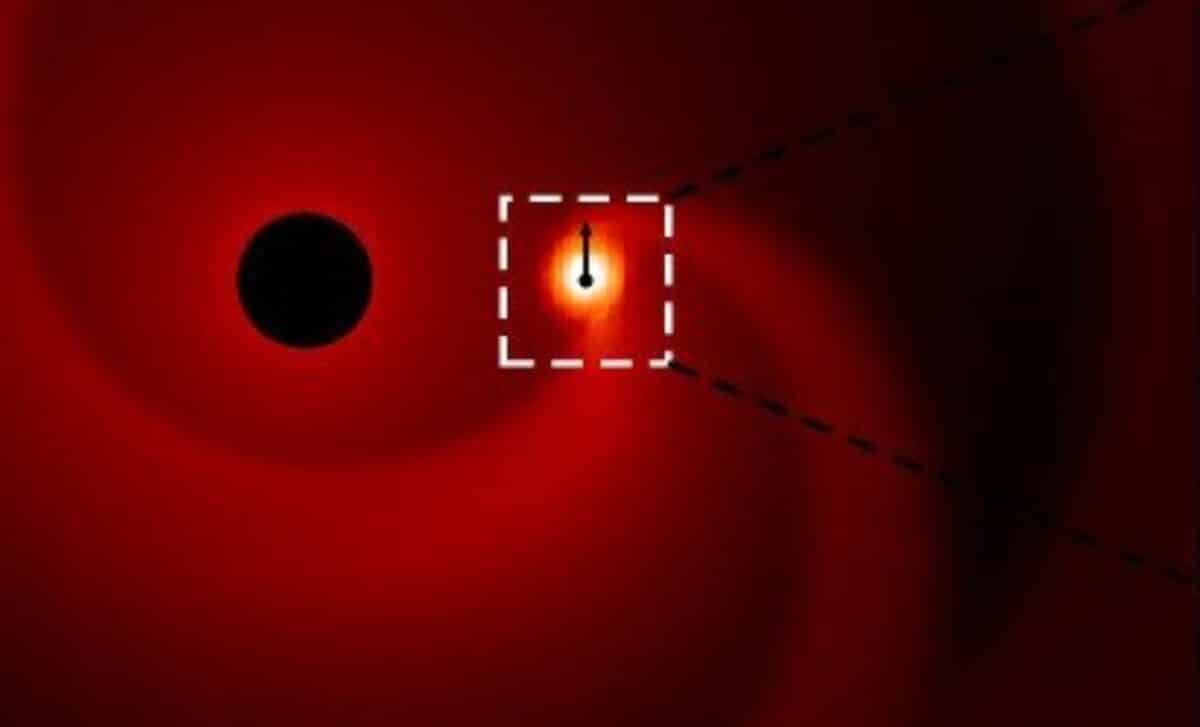 ALMA Just Spotted a Mysterious Object Orbiting a Star in Its Final Days