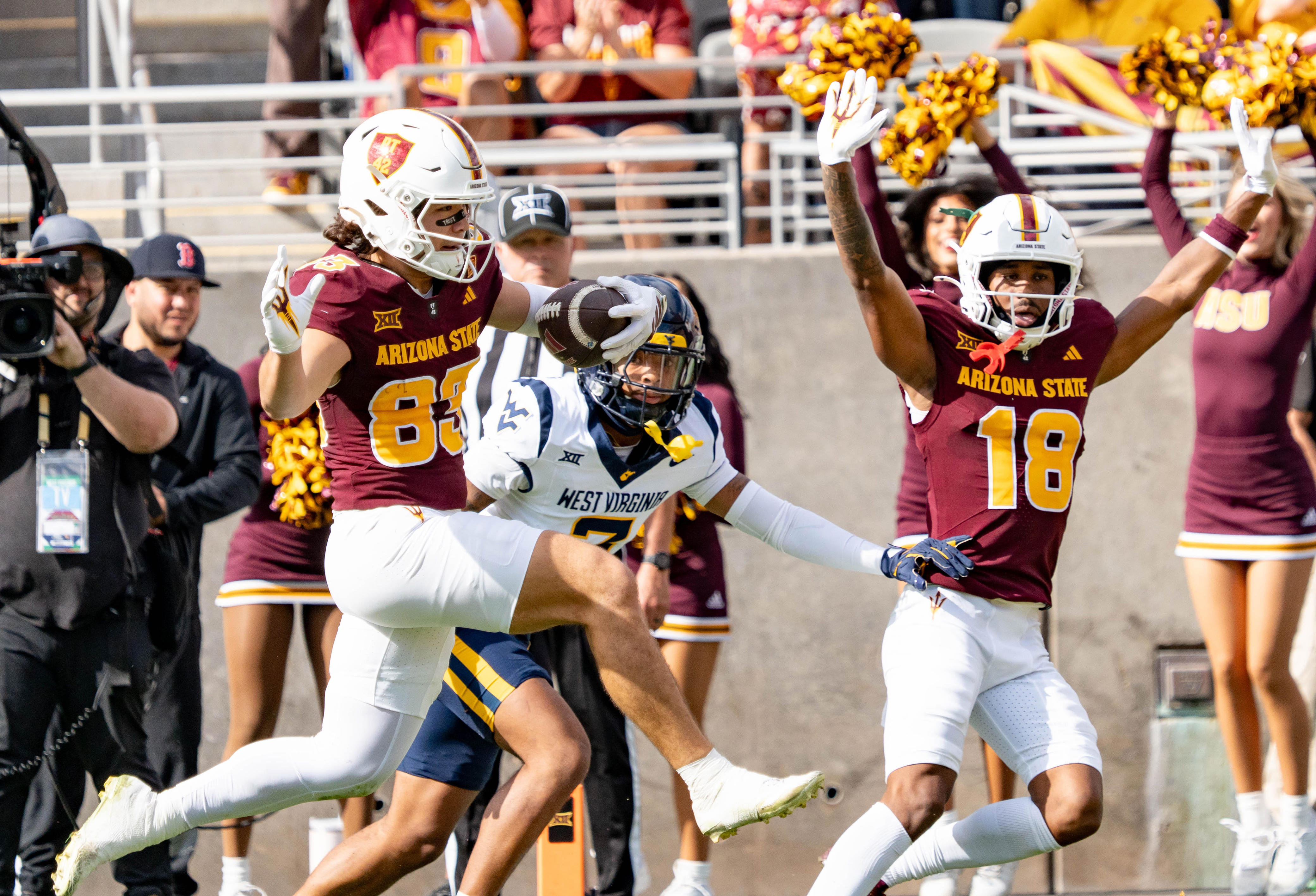 Arizona State football edges West Virginia with late field goal in Big ...