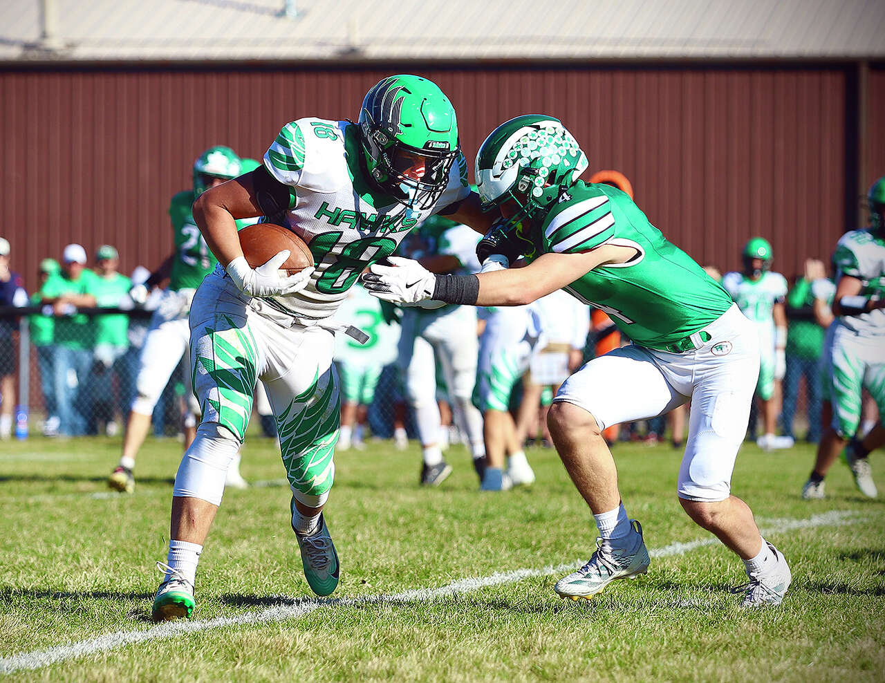 Brown County capitalizes on turnovers, ousts Carrollton from quarterfinals