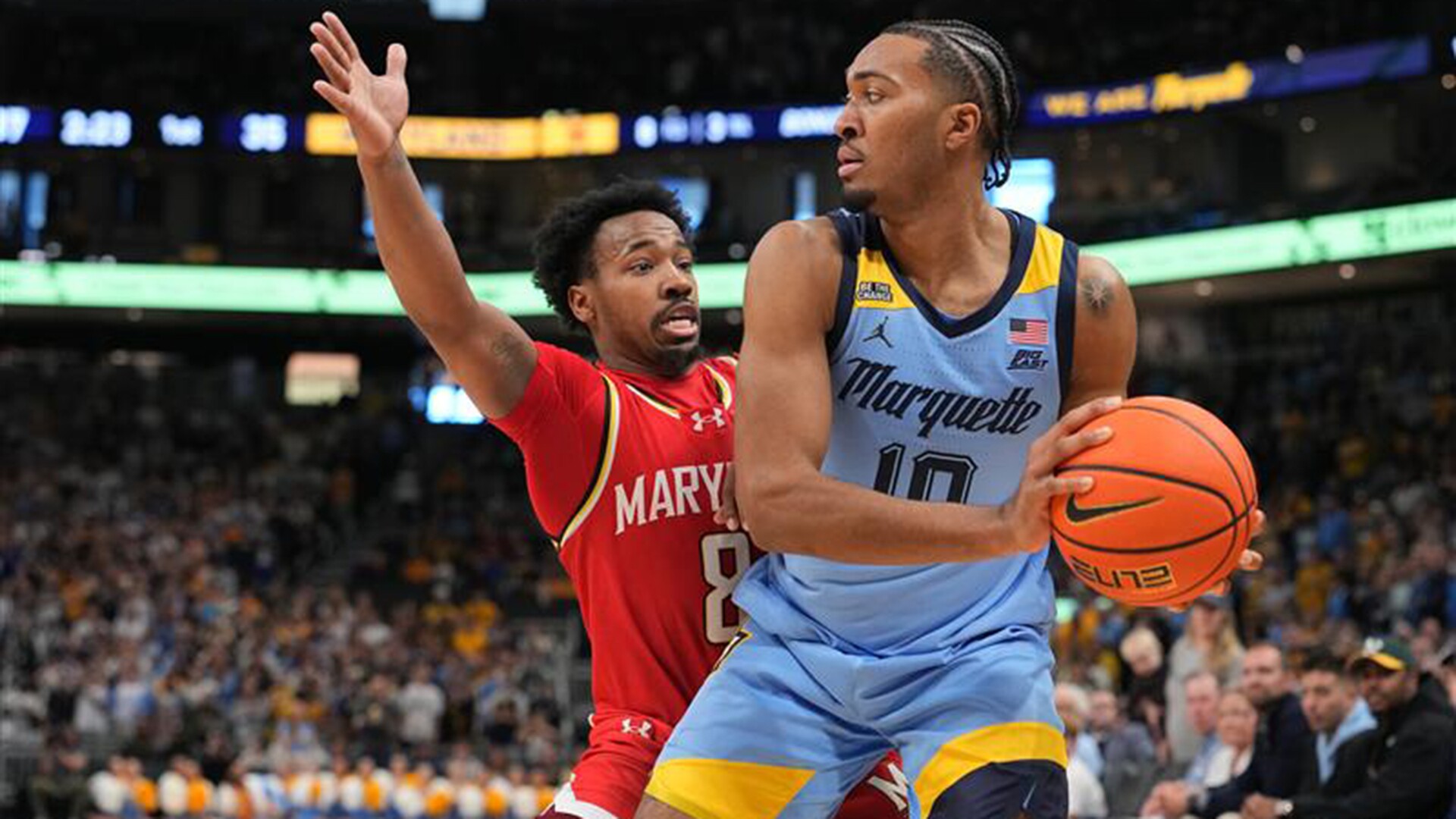 Coit paces Maryland but Terps lose Payne in 89-82 win over Marquette