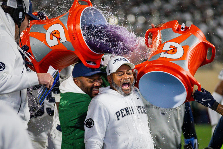‘We deserve this’: Penn State celebrates emotional Michigan State win ...