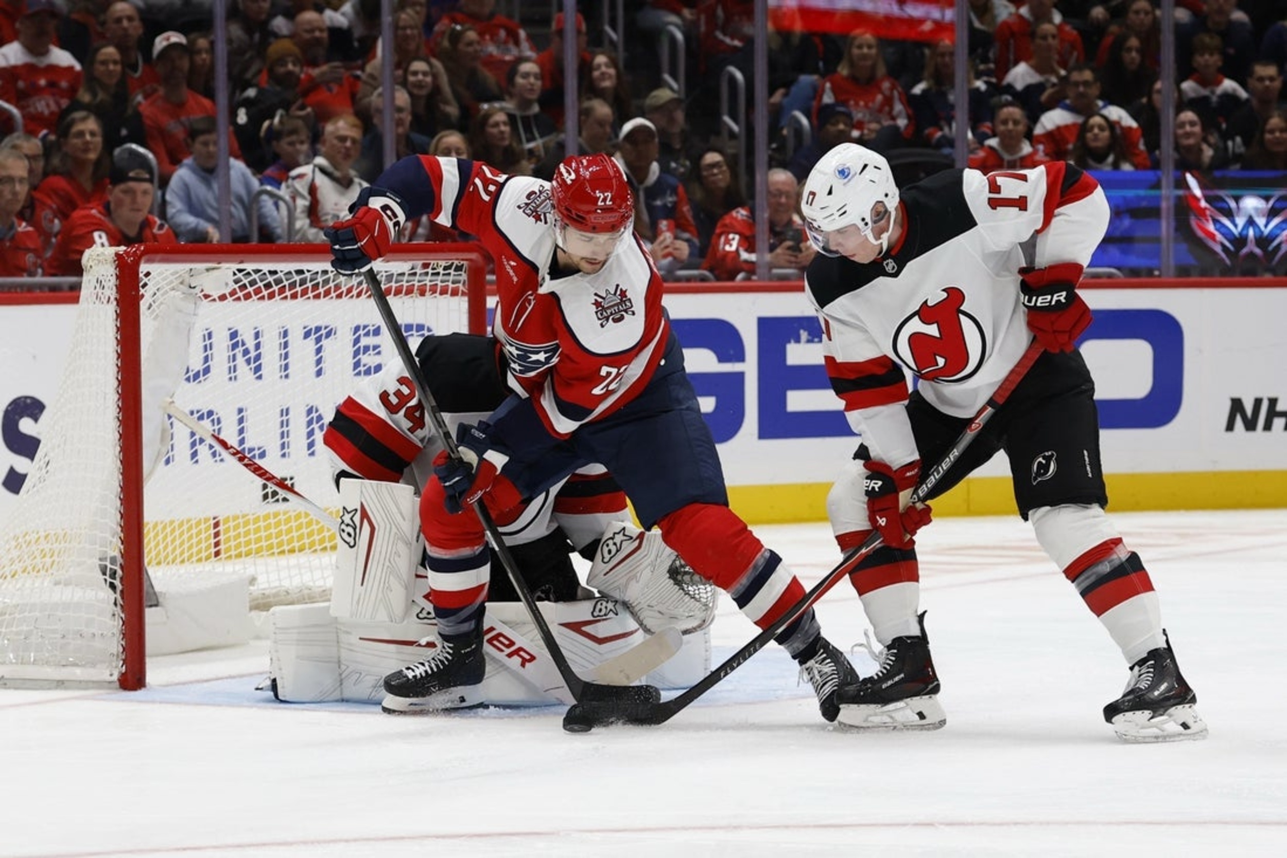 Devils again work OT, edge Capitals in the shootout
