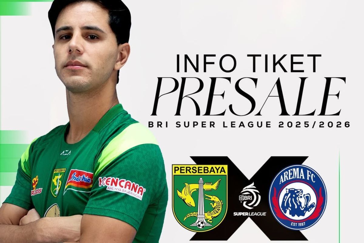 Ludes dalam Sekejap! Tiket Presale Persebaya Surabaya vs Arema FC Bikin ...