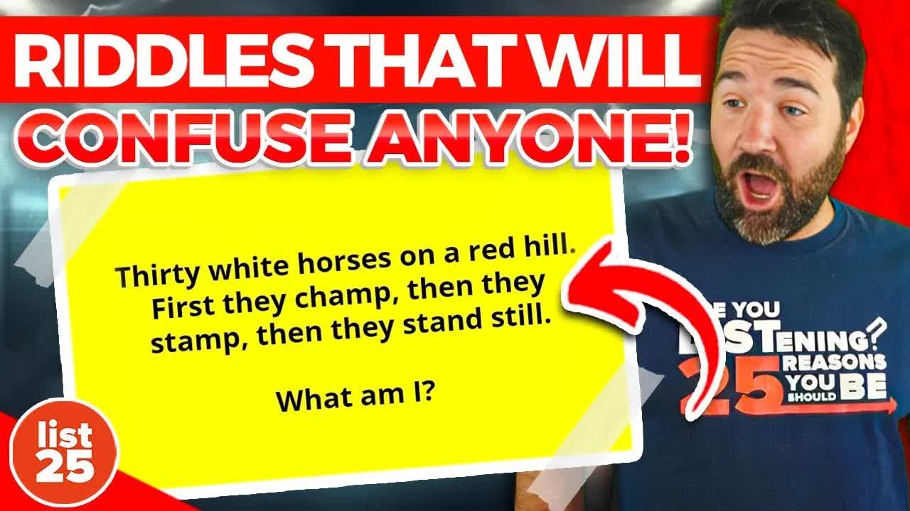 25 Greatest Riddles in History