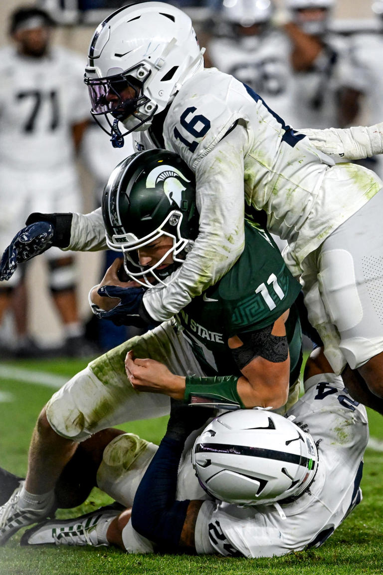 Michigan State football QBs Alessio Milivojevic, Aidan Chiles both ...