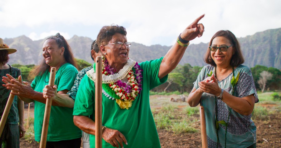 Blessing and groundbreaking held for Waimānalo homeless community