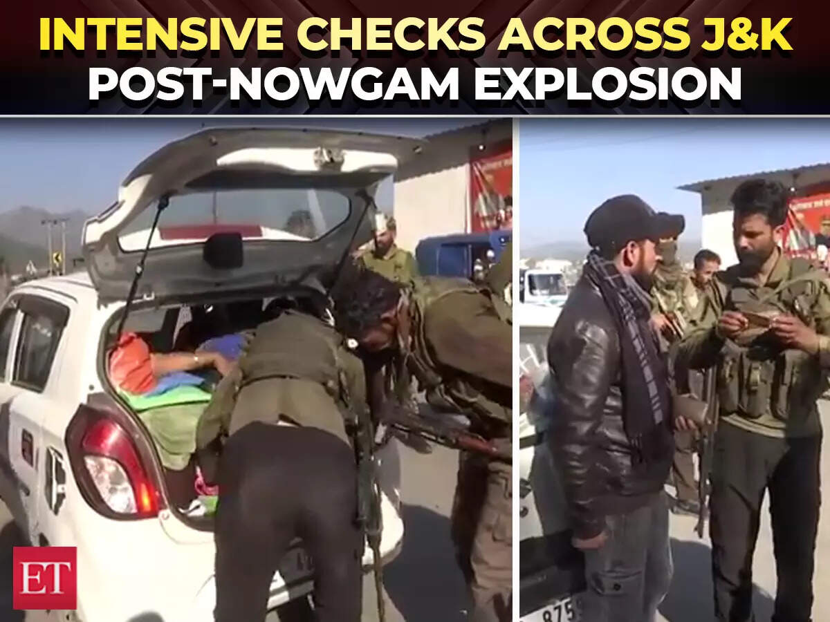 J&K on high alert as security ramps up, vehicles thoroughly checked ...