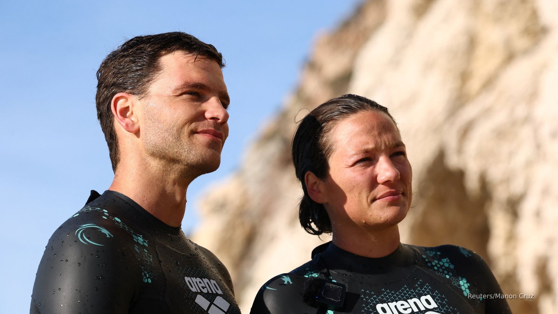 After 13 days at sea, trans-Atlantic dream sinks for French swimming duo