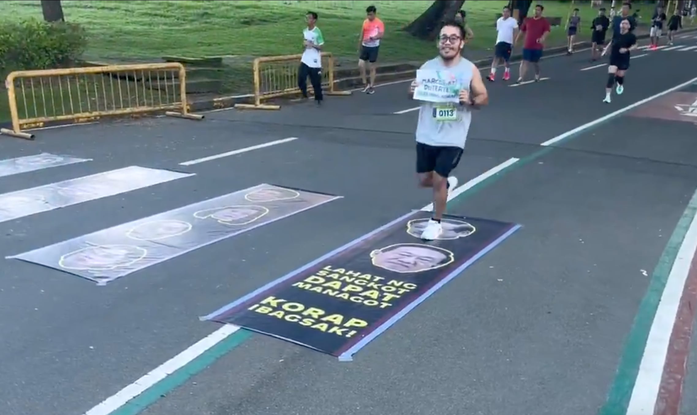 Run vs corruption held at UP Diliman