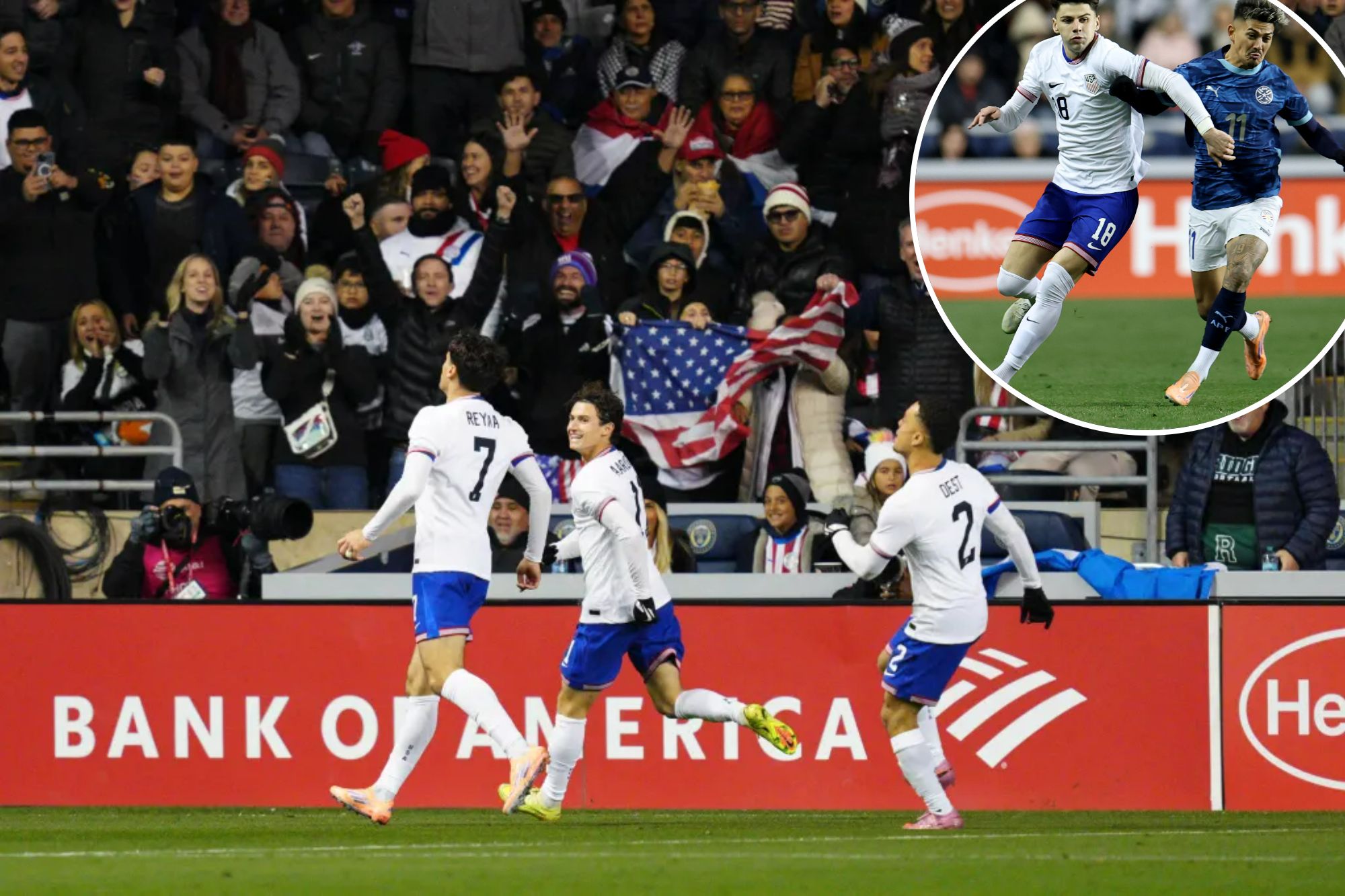 USMNT sends a pre-World Cup message as Gio Reyna scores during friendly ...