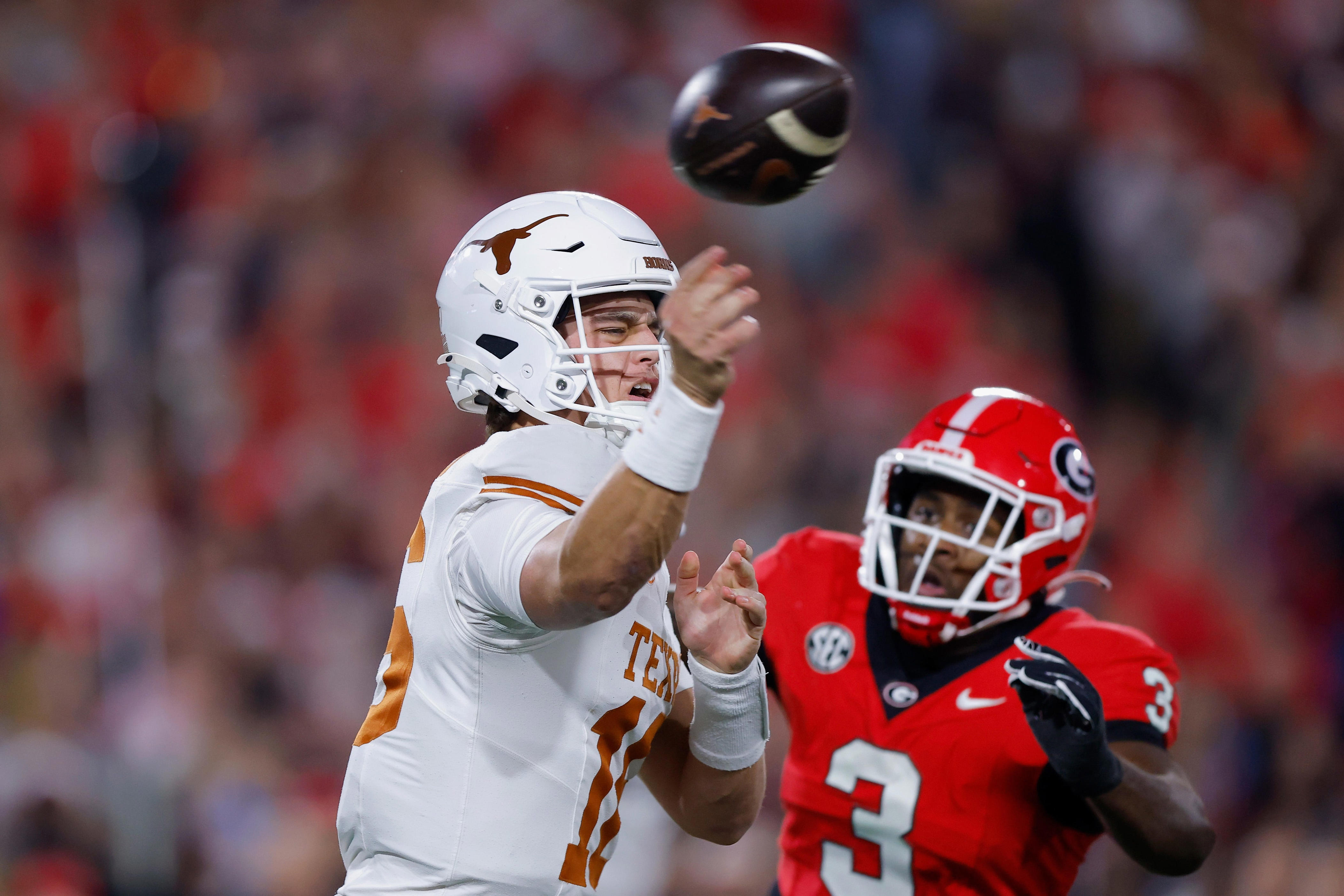 Arch Manning stats vs Georgia: How did Texas football QB play in loss?