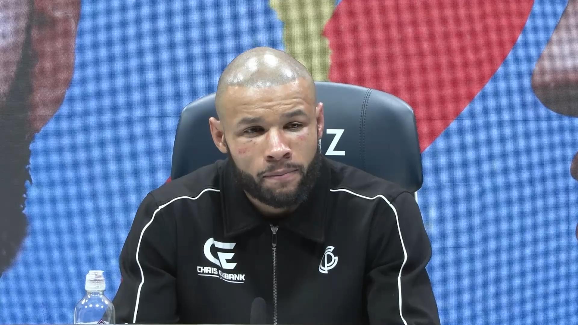 Eubank Jr: 'I've been through hell and back to make it here today'