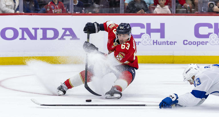 ‘He's got the team on his back right now': Marchand carrying Panthers ...