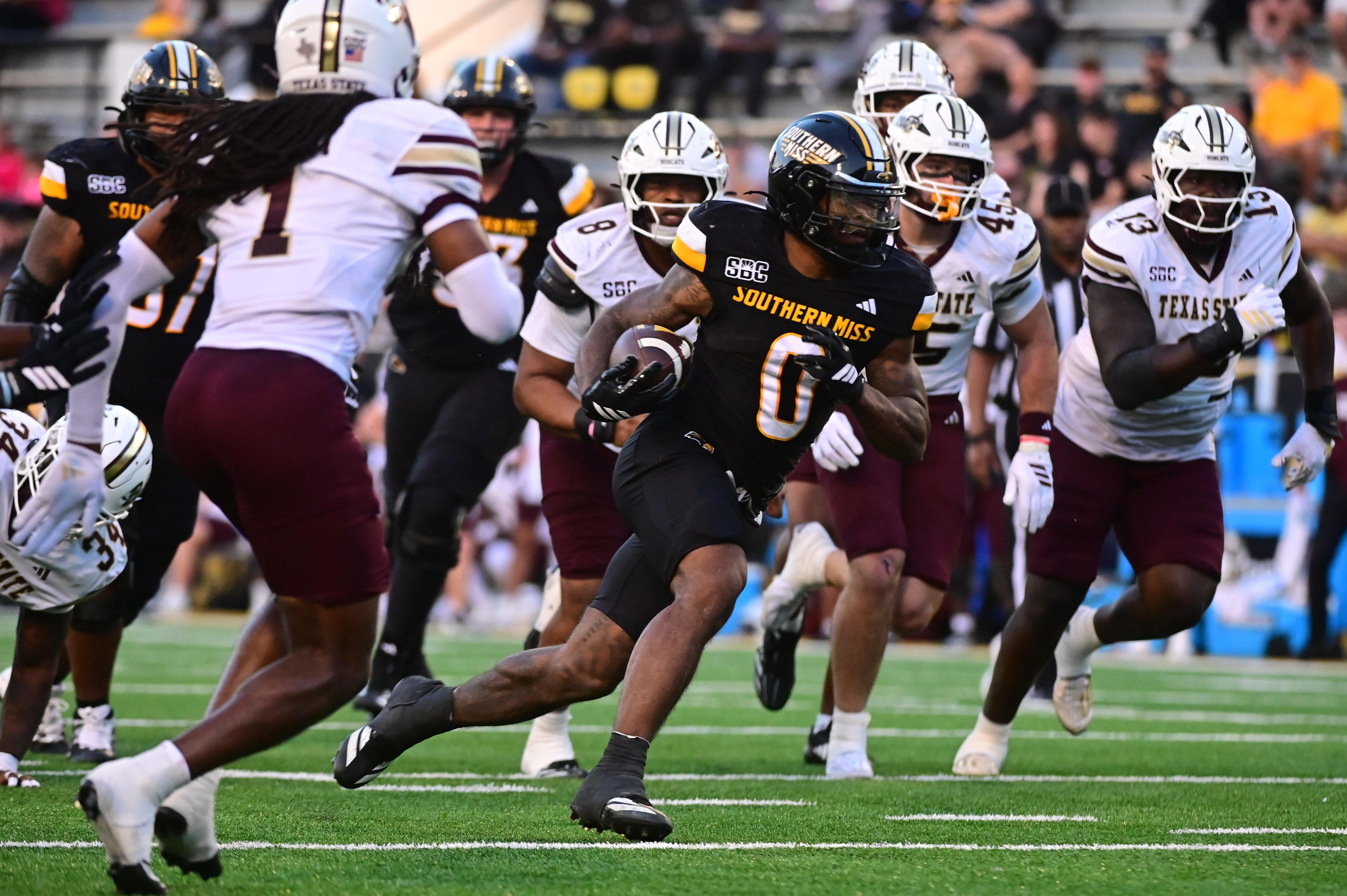 Southern Miss football vs South Alabama highlights: Golden Eagles drop ...