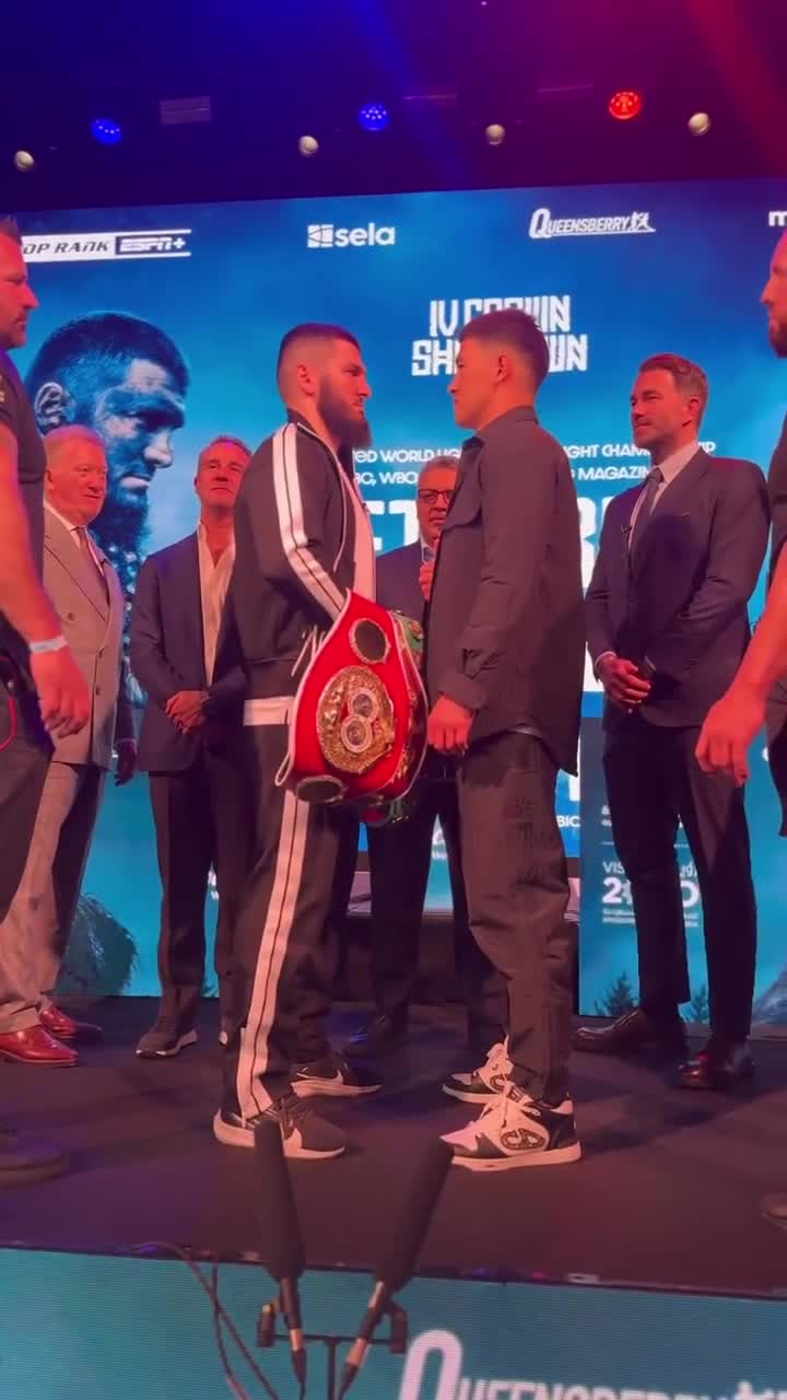 Artur Beterbiev Vs. Dmitry Bivol FIRST FACE OFF 👀🔥😤