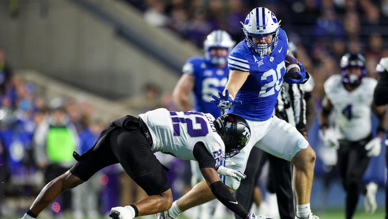 Highlights, key plays and photos from No. 12 BYU’s blowout win over TCU