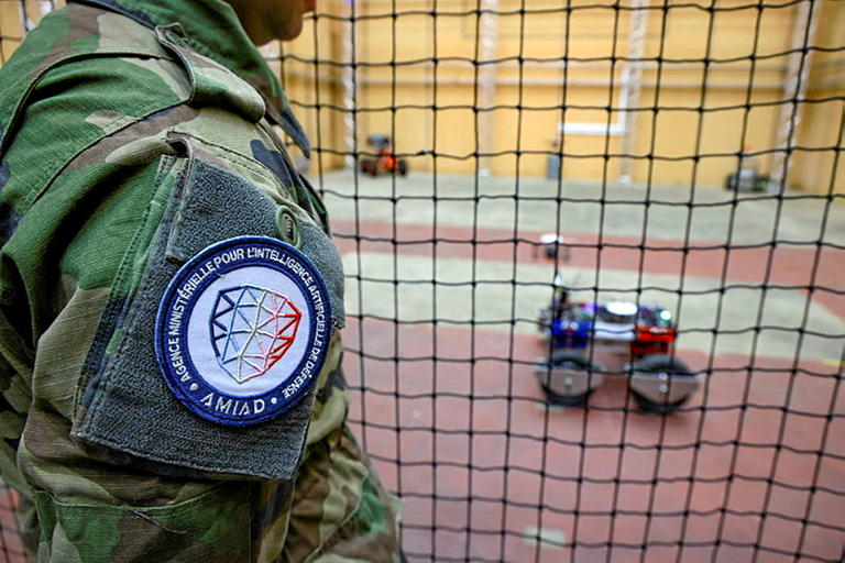 Pendragon, l’unité de combat robotisée grâce à l’IA de l’armée française