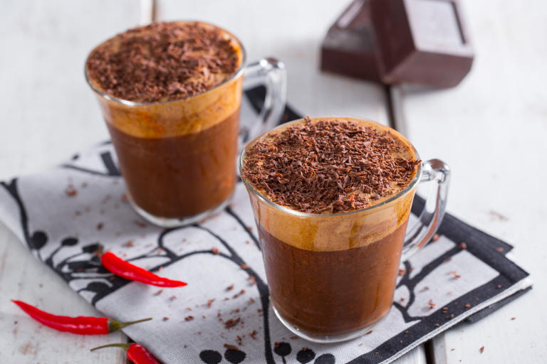Spiced and creamy chocolate, chili, and vanilla coffee