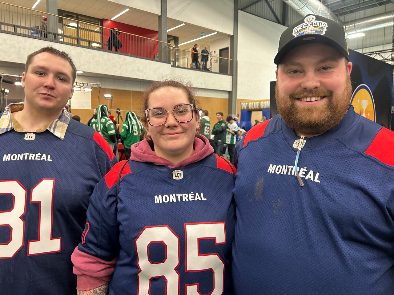 Alouettes fans travelled from all over to rep their team during Grey Cup