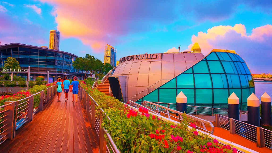 Derfor er Bayfront i Singapore så populær